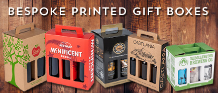 Bottle & Can Beer Gift Boxes - Shipping & Trade Boxes