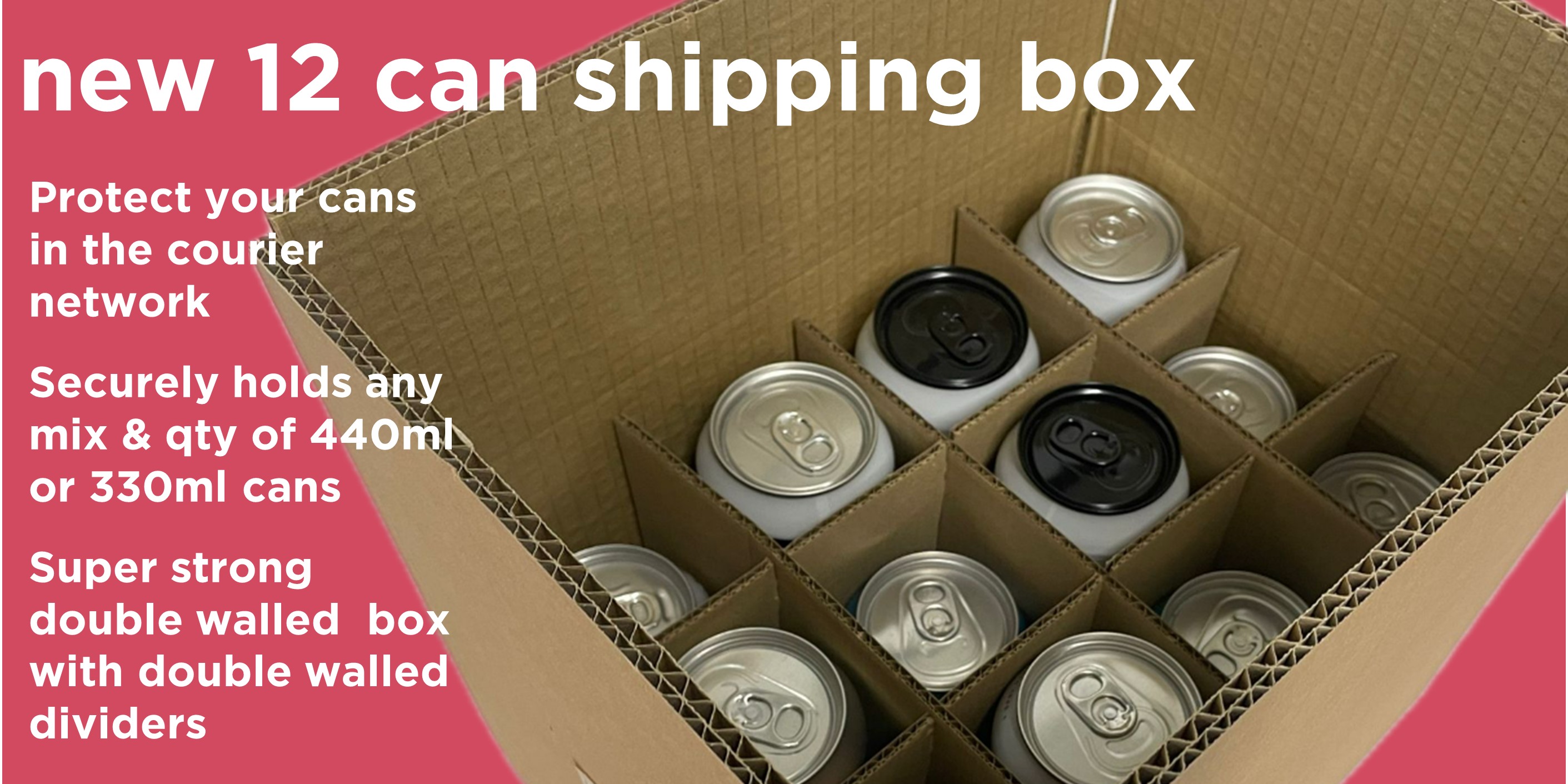Bottle & Can Beer Gift Boxes - Shipping & Trade Boxes